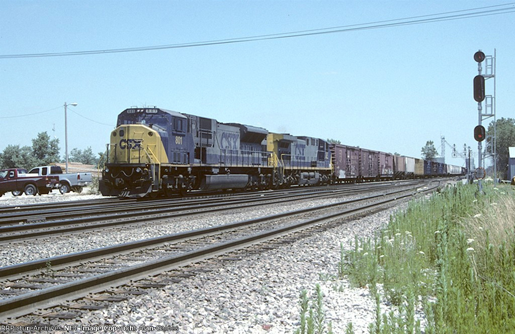 CSX SD80MAC 801